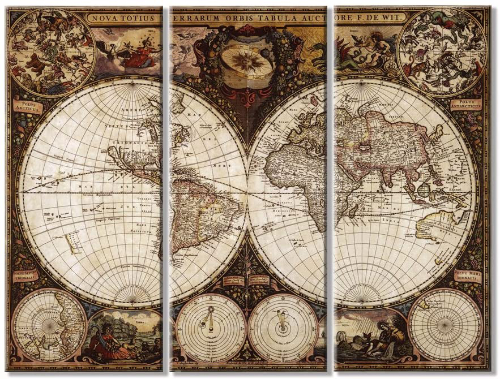 Posters y murales del mundo - Mapas antiguos